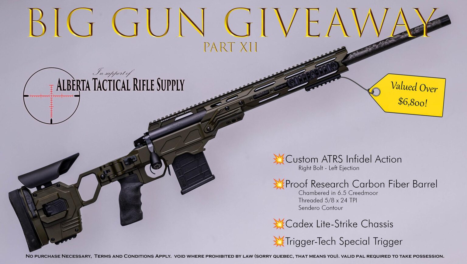 ATRS Big Gun Giveaway – Alberta Tactical Rifle Supply
